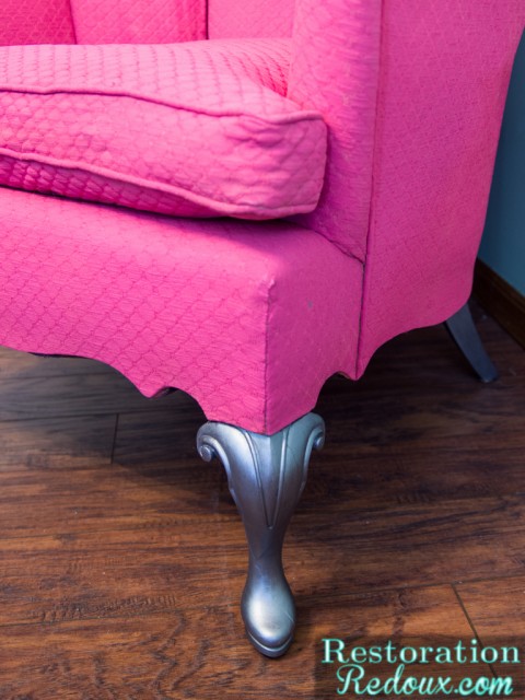Pink Plaster Painted Vintage Chair - Daily Dose of Style